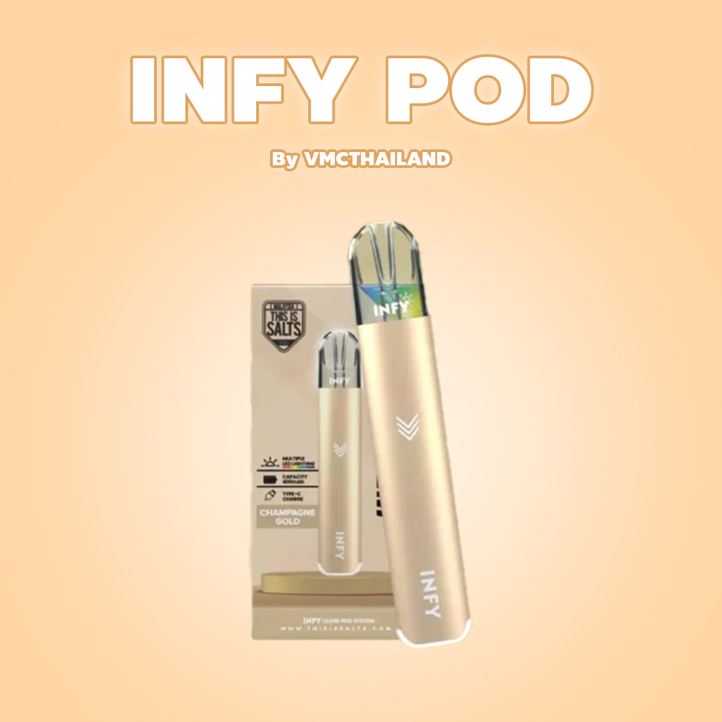 Infy Pod 6000 ส่งด่วน กทม ราคาถูก Infy Pod หัวใส - VMC Thailand